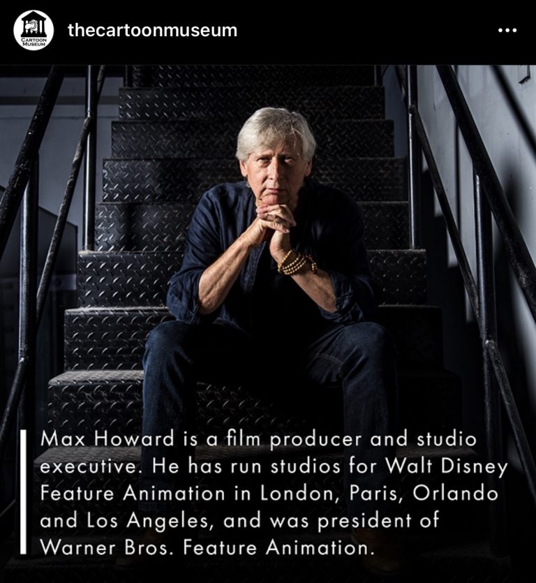 ‘Max Howard: An Animated Journey’, @ The Cartoon Museum | Studio___Jyots
